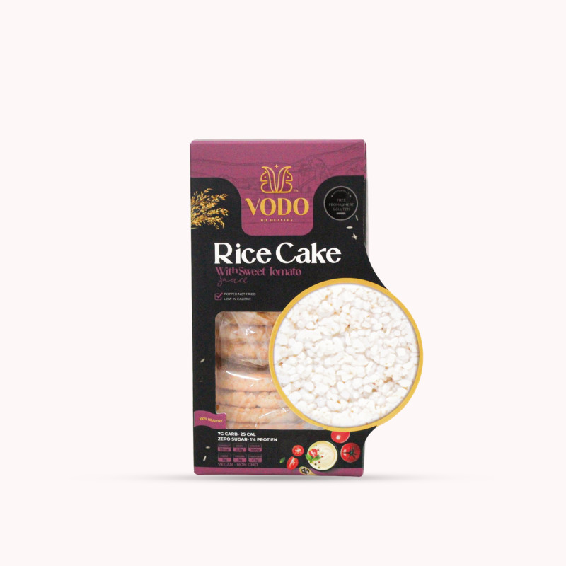 VODO Rice Cake with Sweet Tomato souce